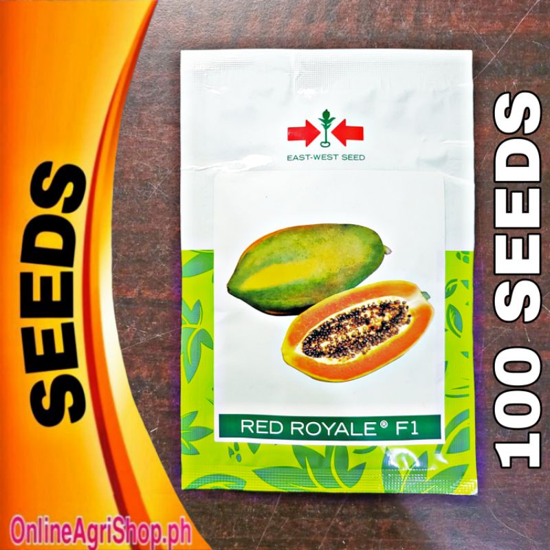 RED ROYALE F1 HYBRID DWARF MURADO PAPAYA (100 SEEDS) BY EAST WEST ...