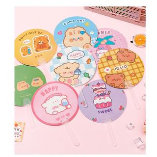 shirlysy118 Summer Cute Cartoon for Kids Student Portable Fan Handheld ...
