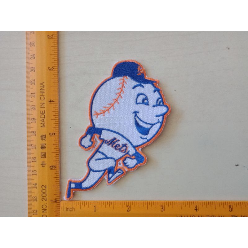 METS Patch Embroidered Logo | Shopee Philippines