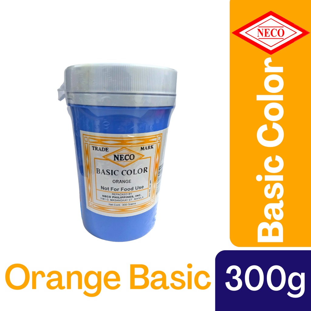 NECO ORANGE BASIC COLOR 300GMS | Shopee Philippines