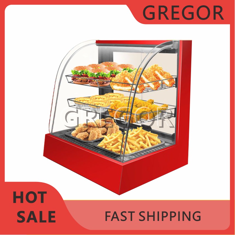 Cabinet Commercial SmHeating Incubator Table Display Cabinet Fried ...
