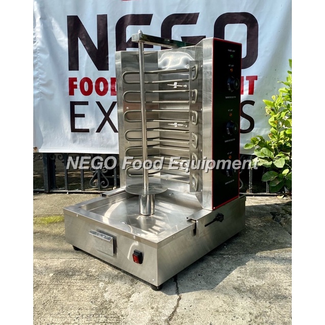 Shawarma Machine Gas Electric 3 Burners | Shopee Philippines