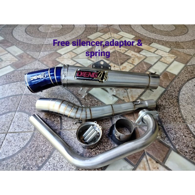DAENG Sai 4 for Raider 150 carb (51mm full set ) | Shopee Philippines