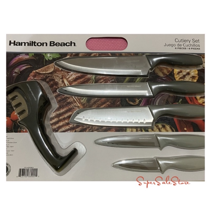 Hamilton Beach Cutlery Set-6pcs | Shopee Philippines