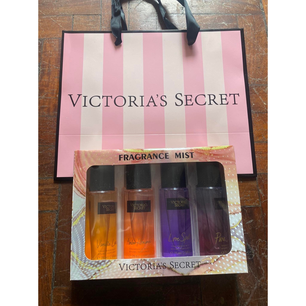 Victoria's secret set Perfume 4in1 | Shopee Philippines