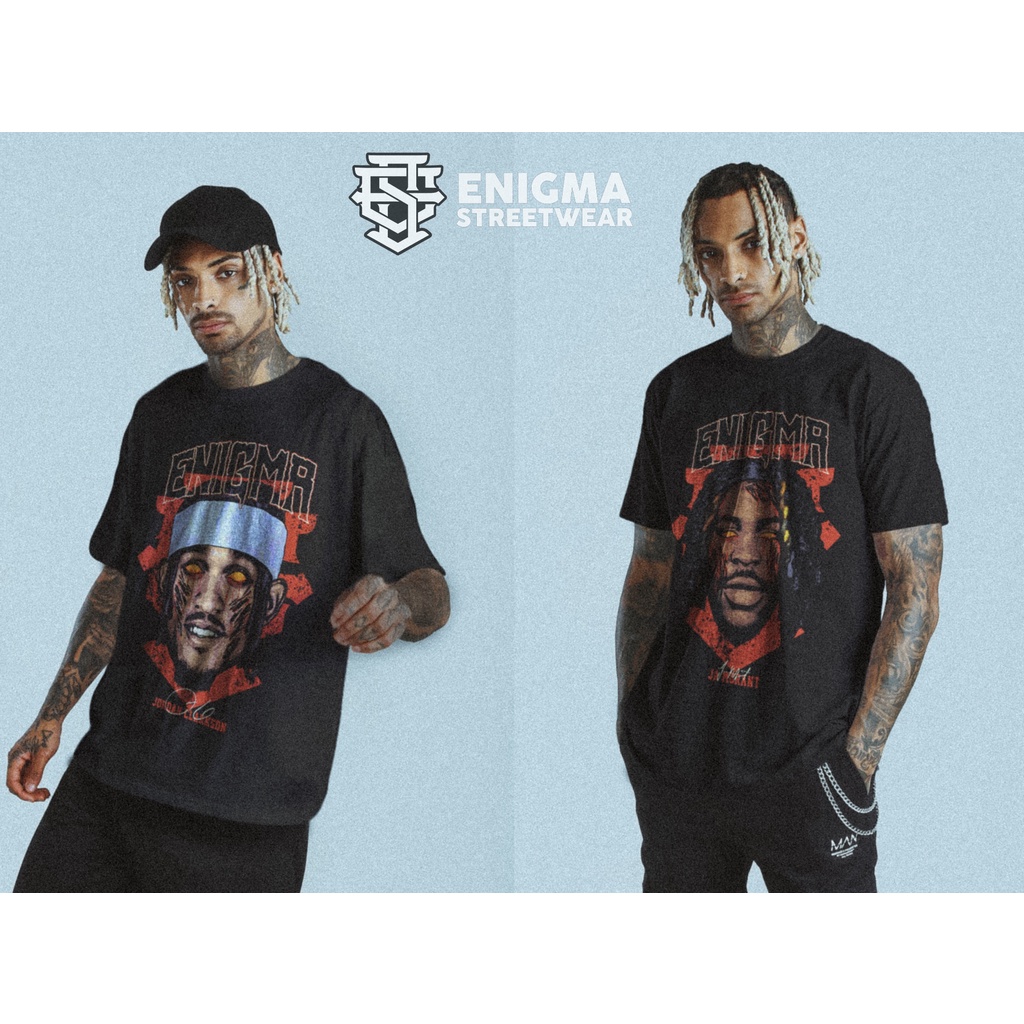 Enigma Streetwear Trending T shirt for men black pro club cotton unisex ...