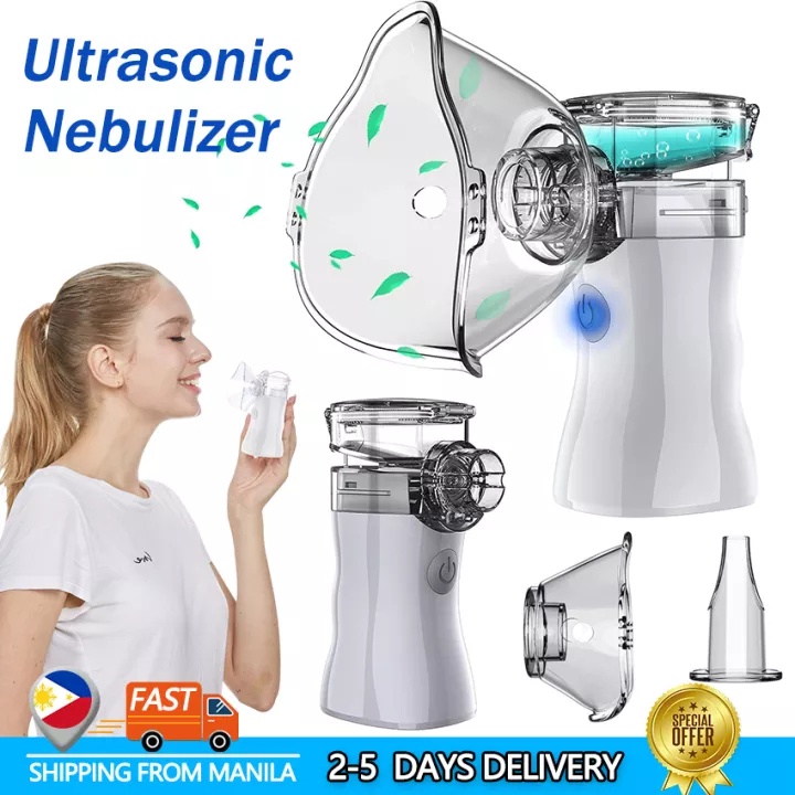 Handheld Portable Nebulizer Ultrasonic Nebuliser Mist Mini Inhaler ...