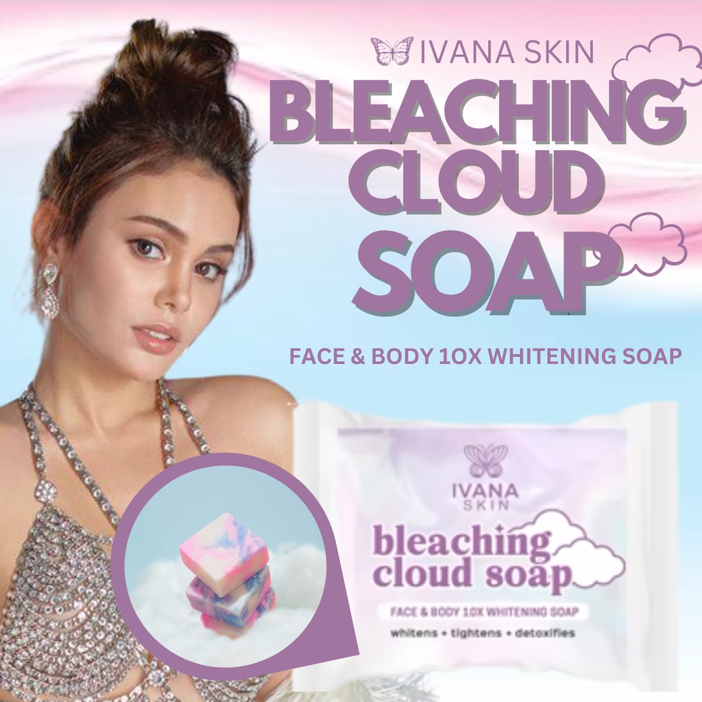 IVANA SKIN BLEACHING CLOUD SOAP | EXFLOITING | WHITENING | MICRO ...