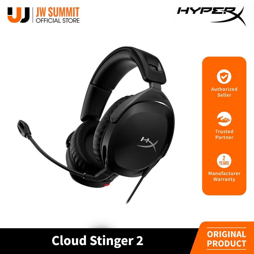 HyperX Cloud Stinger 2 Comfortable Lightweight Wired Gaming Headset ...
