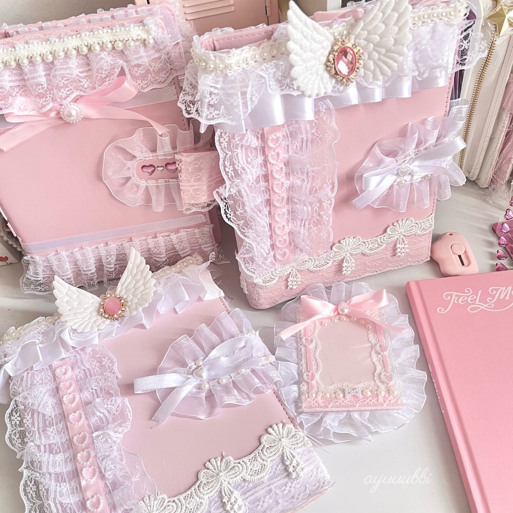 Ribbon Lace Binder Deco Aesthetic (Custom Made) | Shopee Philippines