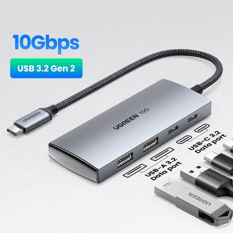UGREEN USB C Hub 10Gbps USB C Dongle Adapter with 2 USB 3.2-A Ports 2 ... UGREEN USB C Hub 10Gbps USB C Dongle Adapter with 2 USB 3.2-A Ports 2 ...