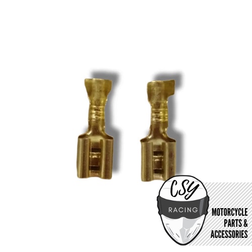 CSY RACING 2 PCS FEMALE TERMINAL HORN SOCKET CONNECTOR WITHOUT LOCK 6 ...