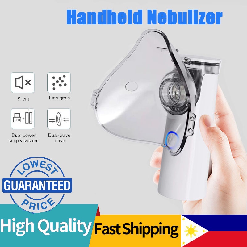 Portable Nebulizer Machine Rechargeable Inhaler Handheld Nebulizer For ...