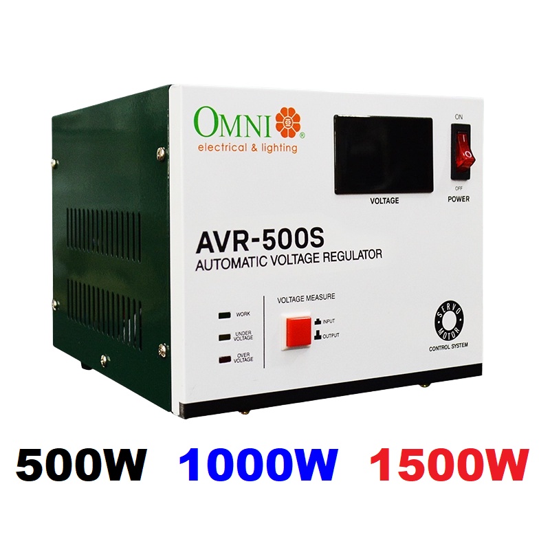OMNI AVR AUTOMATIC VOLTAGE REGULATOR 500W 1000W 1500W | Shopee Philippines