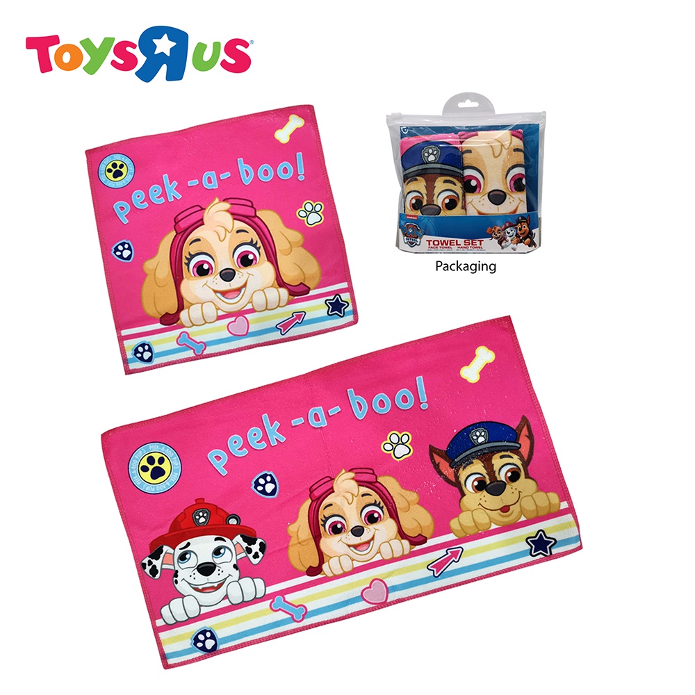 Paw Patrol Peek a Boo Set (Pink) | Shopee Philippines