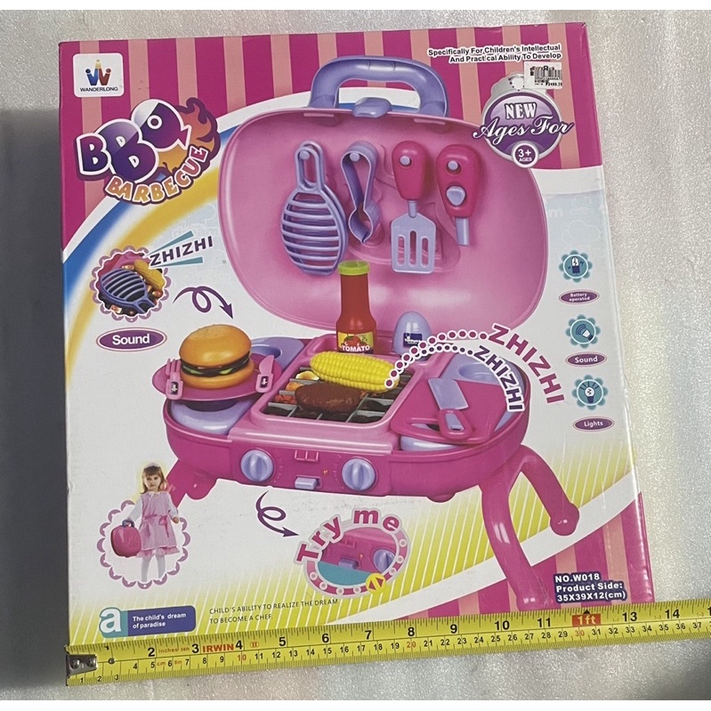 BBQ Barbecue child toy | Shopee Philippines