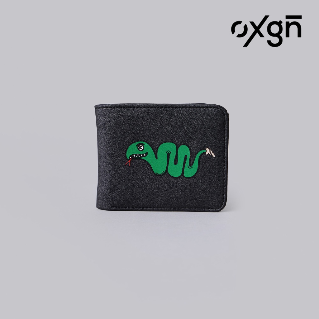 OXGN Animal Bi-Fold Wallet For Men (Black) | Shopee Philippines