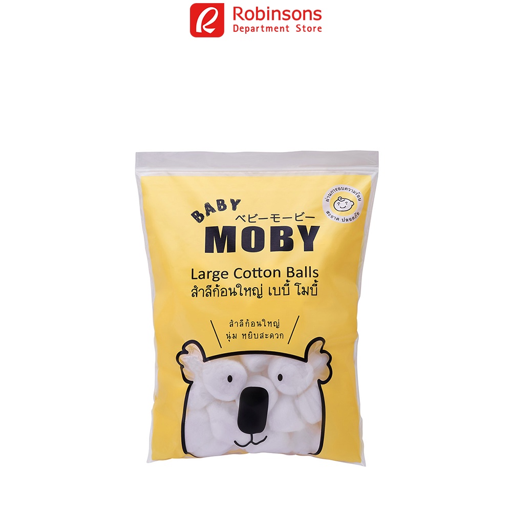 Baby Moby Large Cotton Balls 100pcs | Shopee Philippines