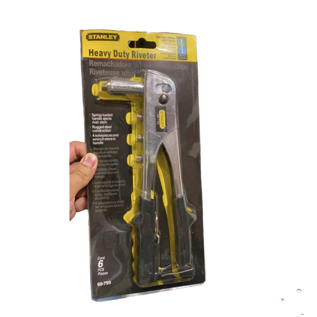 stanley hand riveter carlo blindrivet butterfly heavy duty hammer tool ...