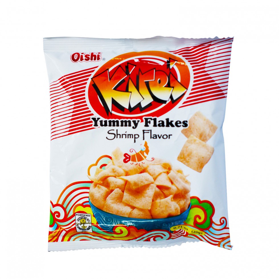 Oishi Kirei Yummy Flakes Spicy Shrimp Flavor 20g | Shopee Philippines