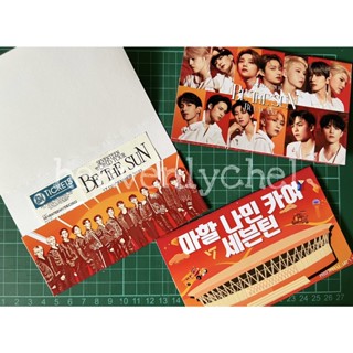 Seventeen SVT Be The Sun BeTS in Bulacan Concert Ticket Holder Envelope ...