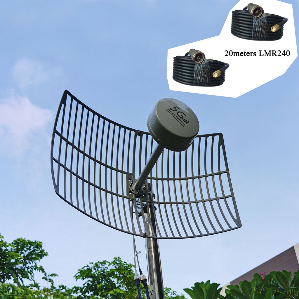 version 9 mimo parabolic antenna 3G 4G LTE grid antenna 698-6000MHz ...