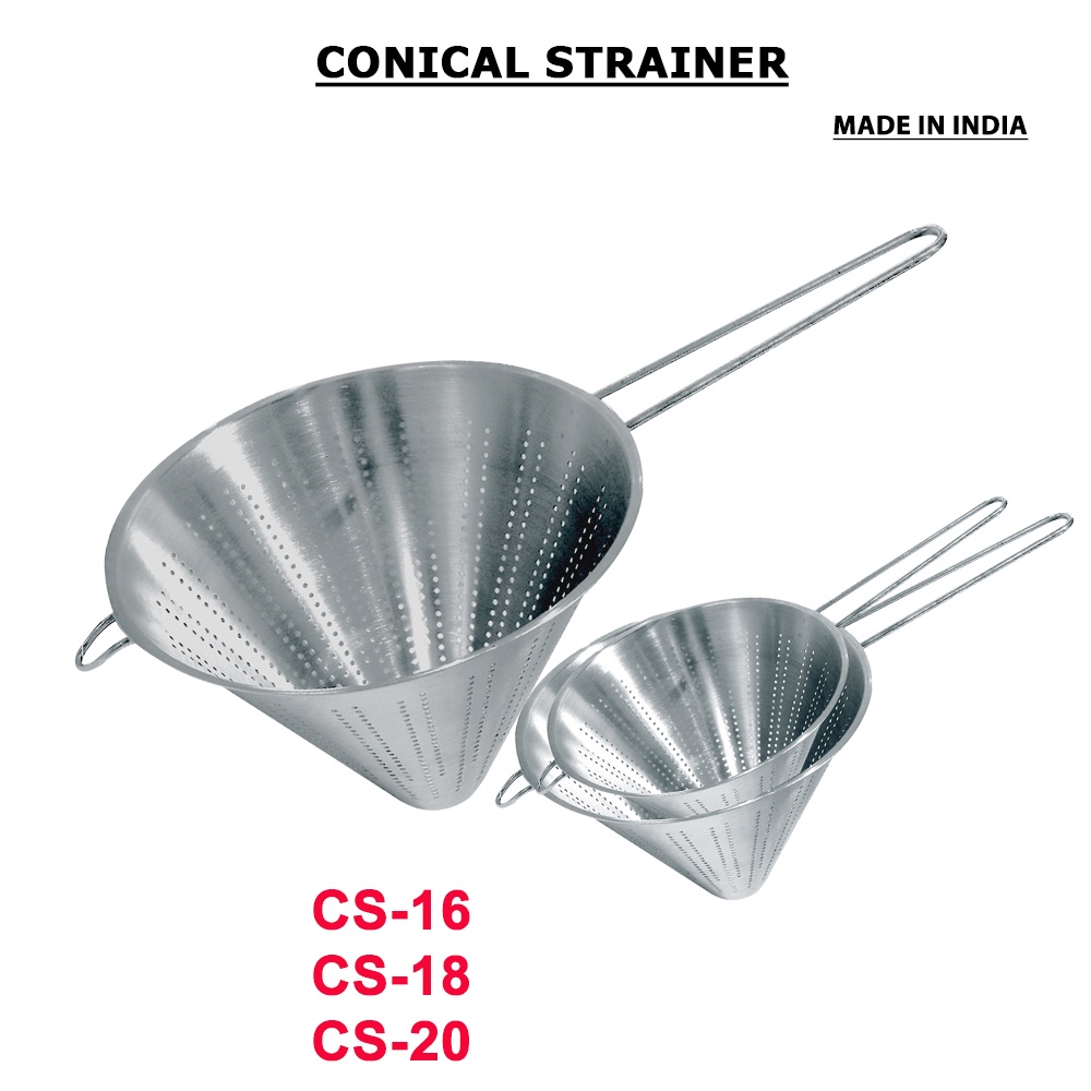 CONICAL STRAINER STAINLESS STEEL PERFORATED CHINOIS CONICAL SHEET ...