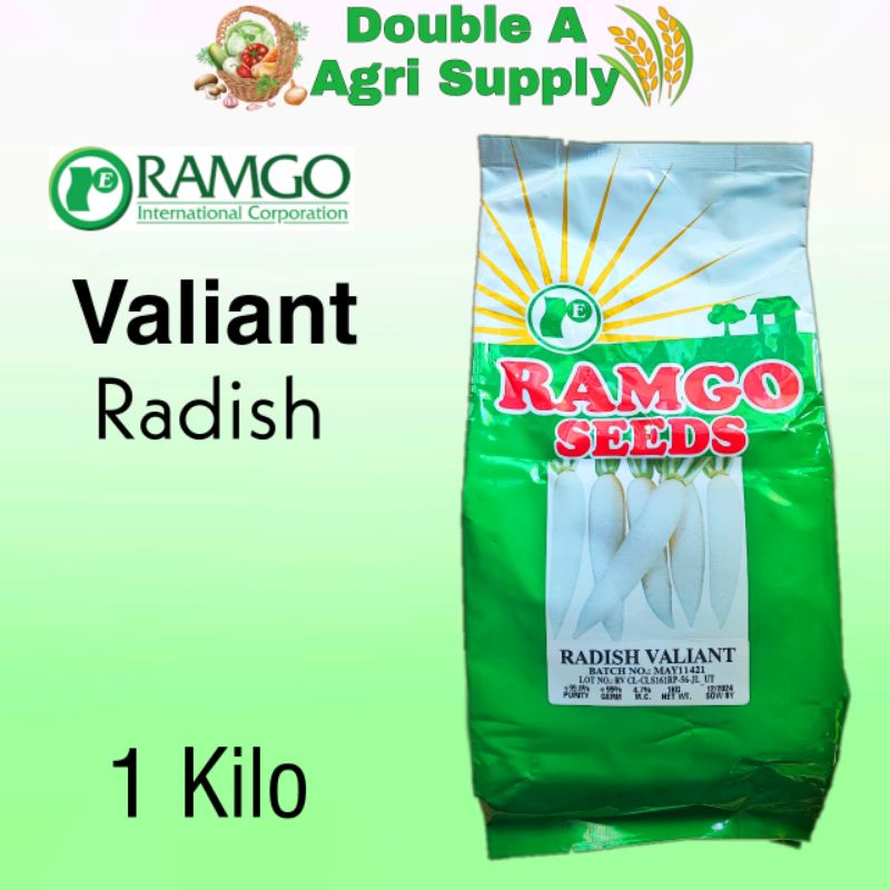 Valiant Radish Labanos Ramgo Seeds Shopee Philippines