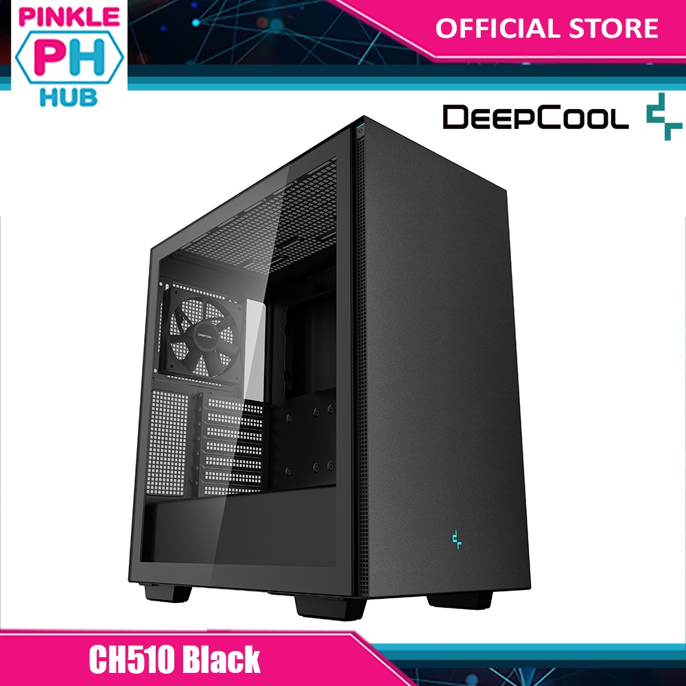 PinkleHub | DEEPCOOL CH510 sleek and minimalistic mid-tower ATX case ...