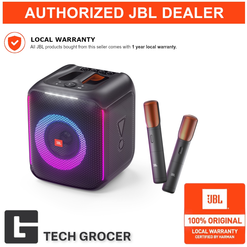 JBL Partybox Encore Portable Party Speaker with 2 Digital Wireless Mics | Shopee Philippines
