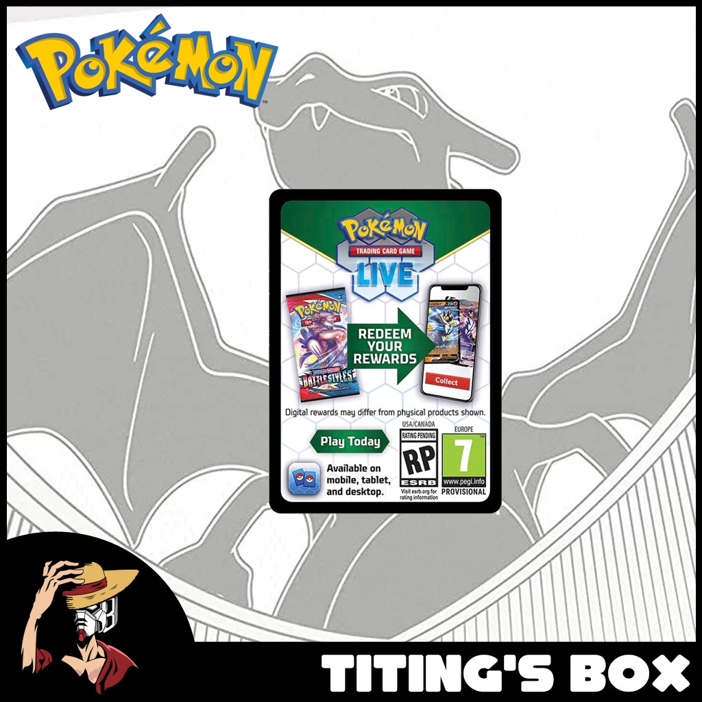 Pokemon TCG Charizard UPC Code Card | Shopee Philippines