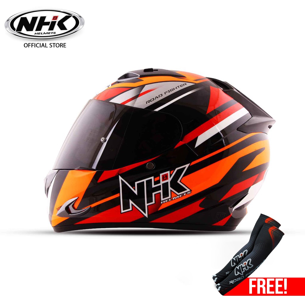 NHK Helmet Racepro RACE 03 Full Face Single Visor FREE NHK ARMSLEEVE | NHK Helmets Official ...