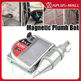 Magnetic Plumb Bob 6M x 400g (Professional) Plumb Bob Levellers With ...