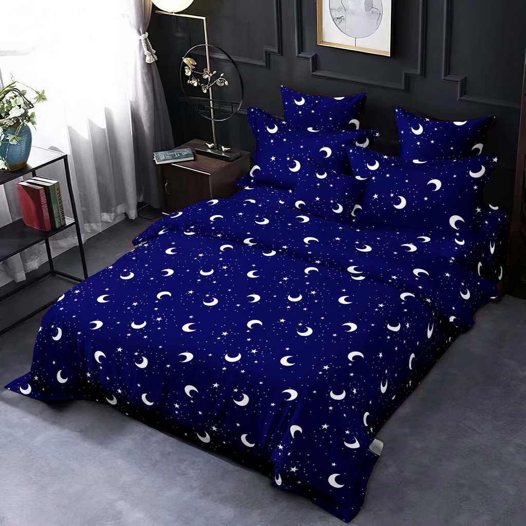 New!! 3in1 Garterized Bedsheets Semi Cotton (2pcs pillow case+1fitted ...