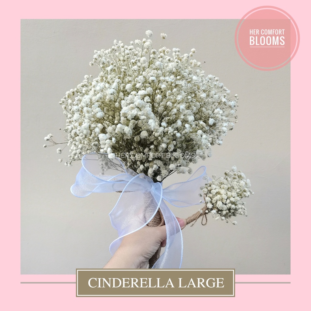 Simple Dried Flowers Bouquet, Bridal Bouquet for Simple/Intimate ...