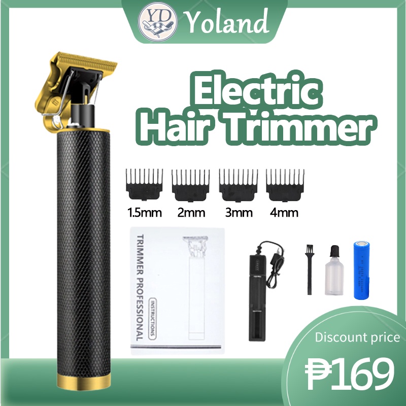 Electric Hair Clipper Shaver for Men Rechargeable Hair Cutter Razor ...