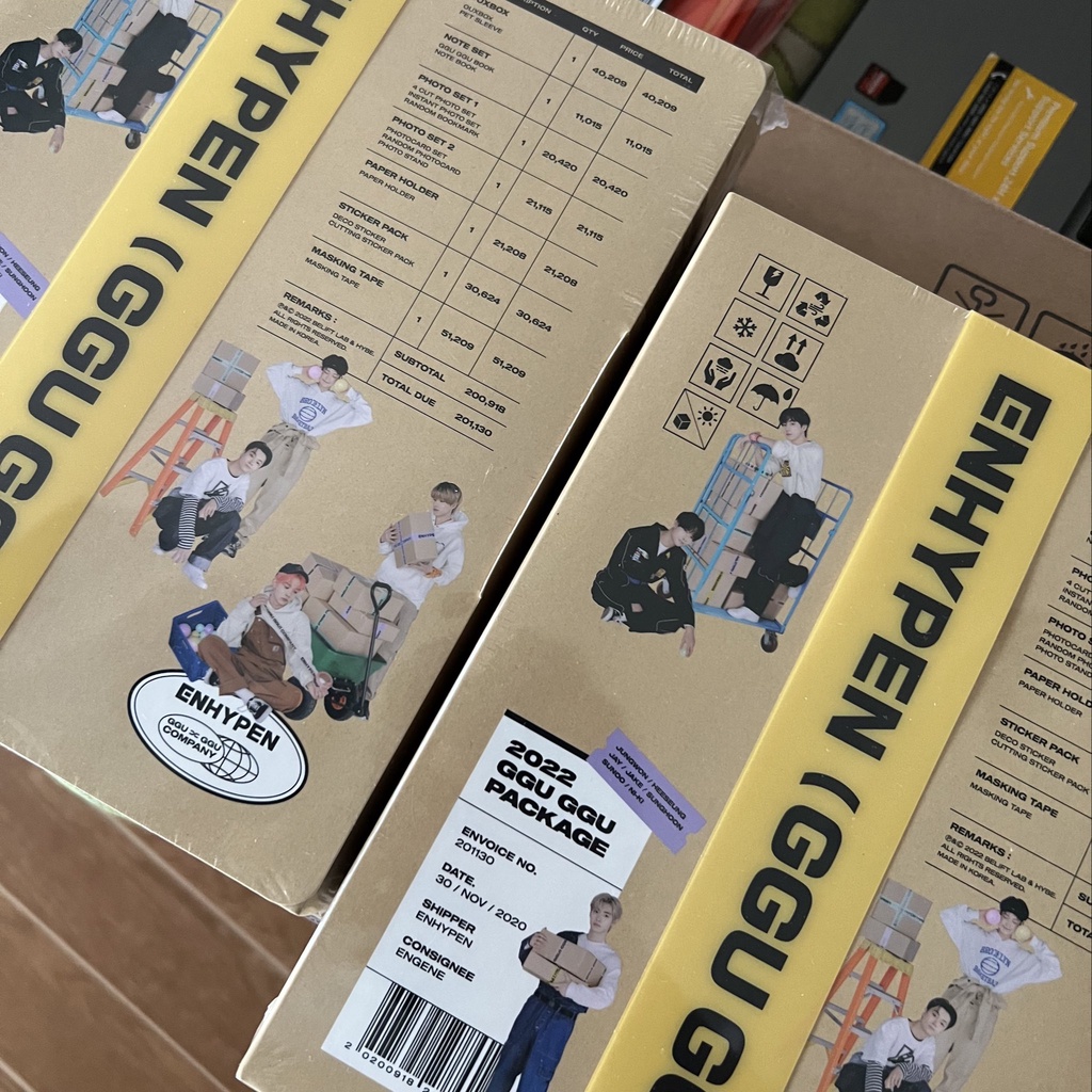 ONHAND SEALED ENHYPEN GGU GGU Package 2022 | Shopee Philippines