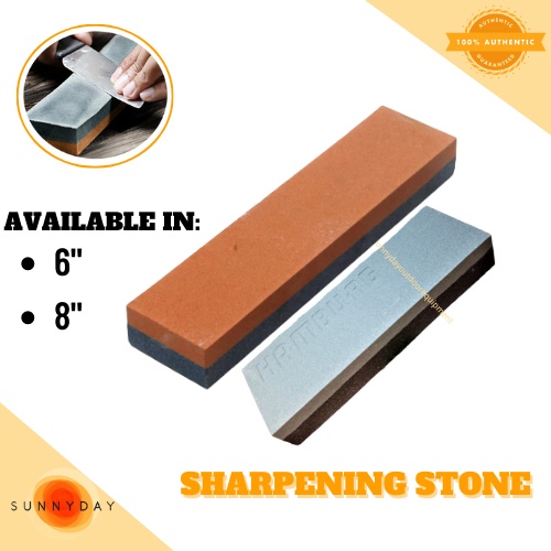 Sharpening Stone 6" // 8" hasaan knife kitchen HEAVY DUTY | Shopee ...