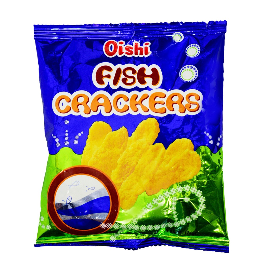 Oishi Fish Cracker 24g | Shopee Philippines