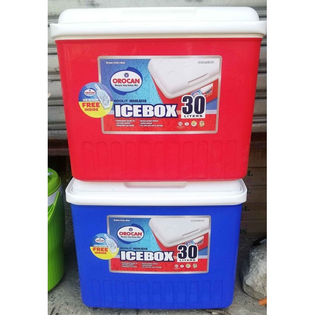 30 LITERS ICE BOX OROCAN Insulated Cooler | Shopee Philippines