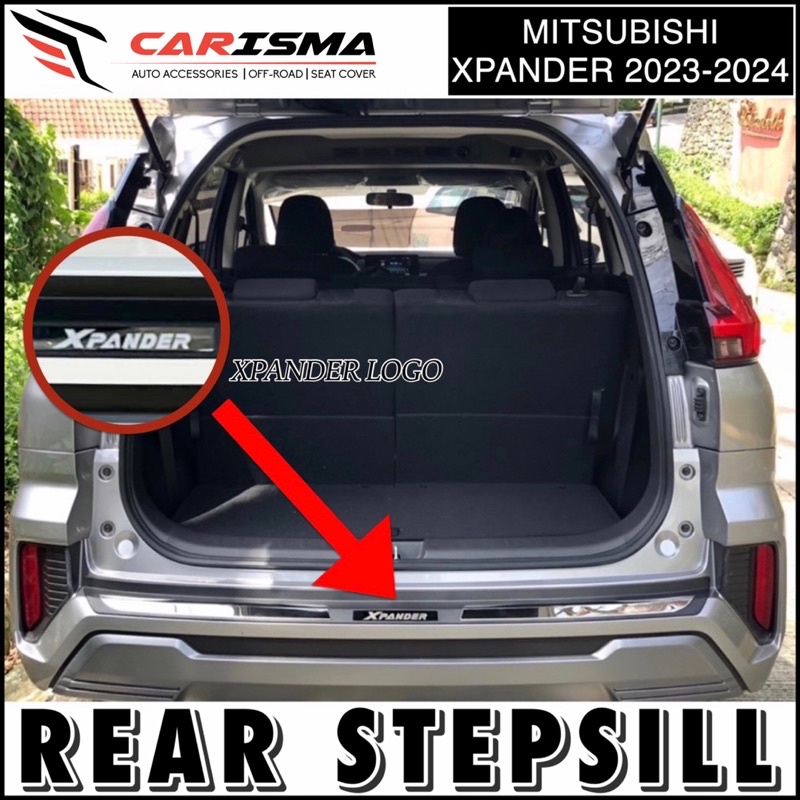 MITSUBISHI XPANDER 2023 REAR STEPSILL (xpander 2023 accessories ...