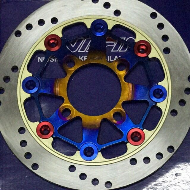 Motorcycle disc Nissin float disc 220mm | Shopee Philippines