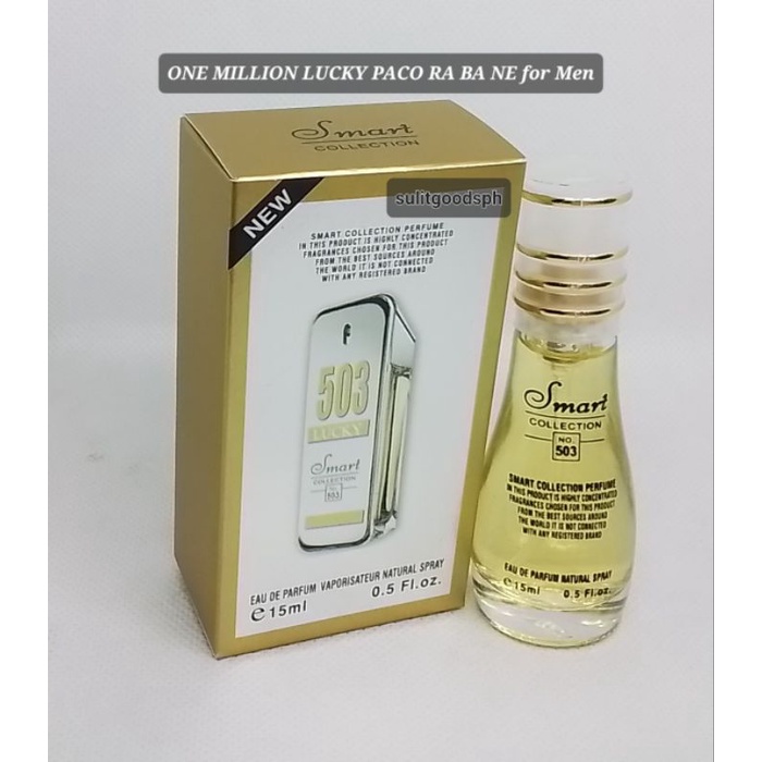 SMART COLLECTION PERFUME NO. 503 FOR MEN 15 ML EDP | Shopee Philippines
