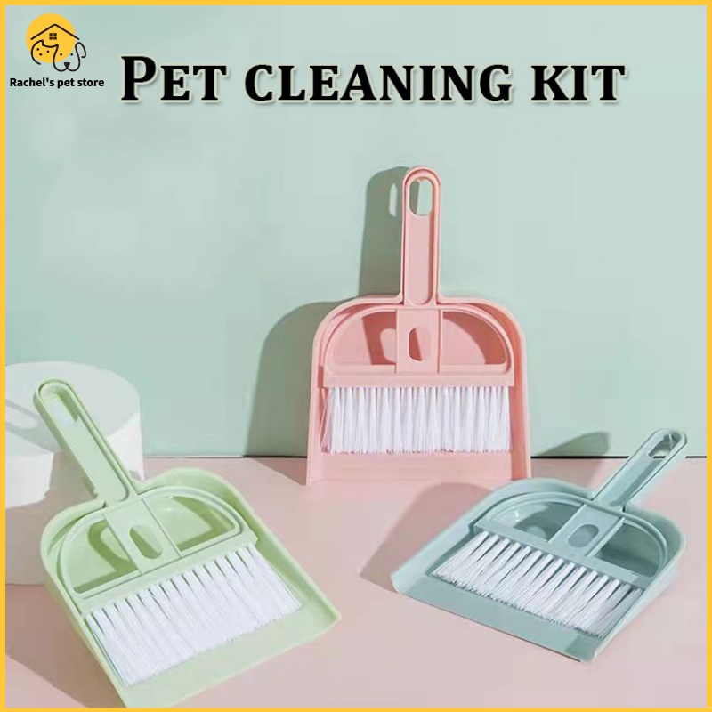 Pet cat litter cleaning tool mini broom cleaning brush hamster rabbit ...