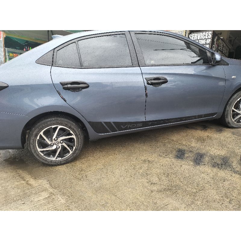 Vios 2021/2022 long side stripes 002 design | Shopee Philippines
