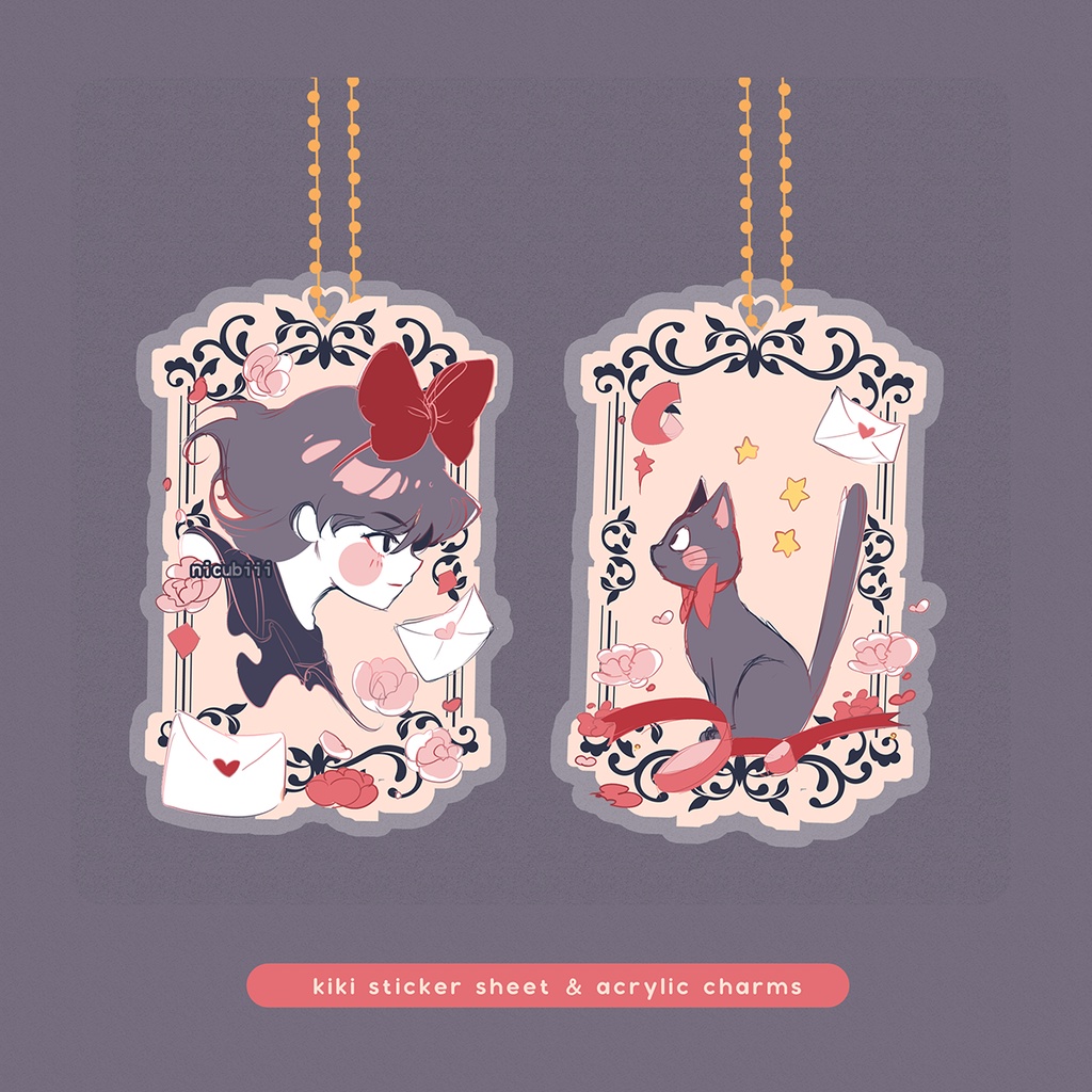 Kiki's Delivery Service Charms (Kiki & Jiji) | Shopee Philippines