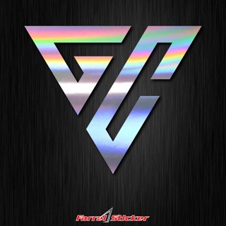 Gc Logo sticker GC VIRAL sticker GC MOTOR HITS CUTTING | Shopee Philippines