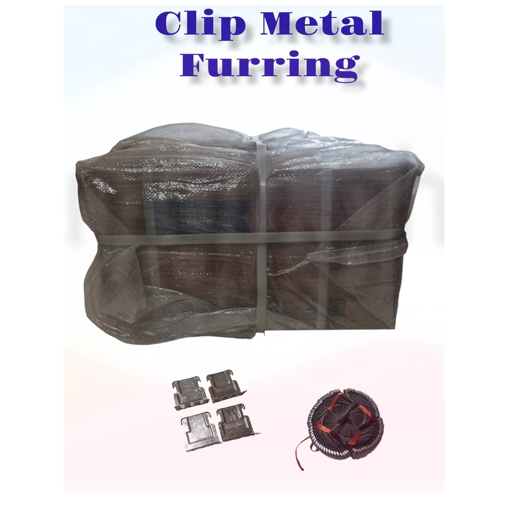W clip Double Furring Clip Metal Furring Wall Clip for Ceiling Work ...