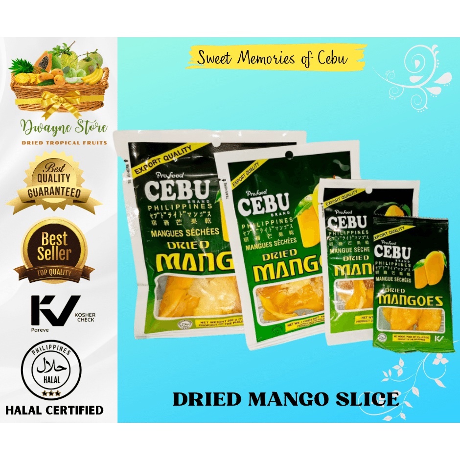 CEBU BRAND DRIED MANGO SLICE | Shopee Philippines