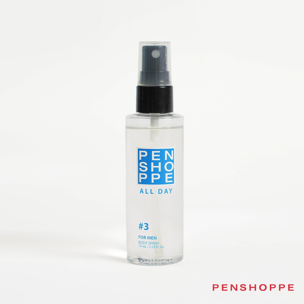 Penshoppe All Day Blue Citrus Scent Body Spray - Perfume For Men 75ML ...